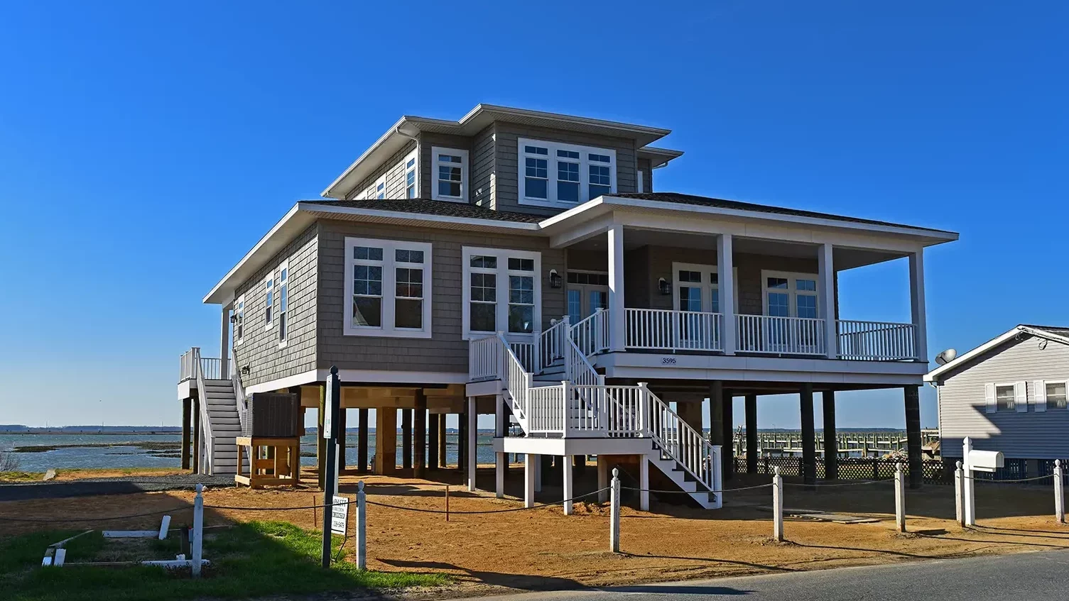 Scuppers in Chincoteague Island, Virginia, United States, North America ...